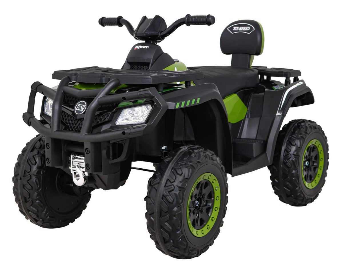 Elektro Quad XT-SPEED 24V 4x120W 2-Sitzer – grün/schwarz - Fun KidCars
